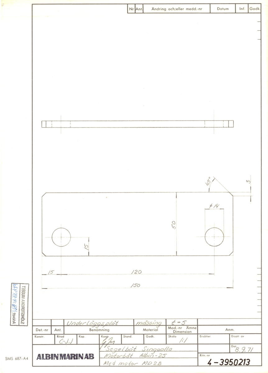 Ritning - Sjöhistoriska museet / DigitaltMuseum