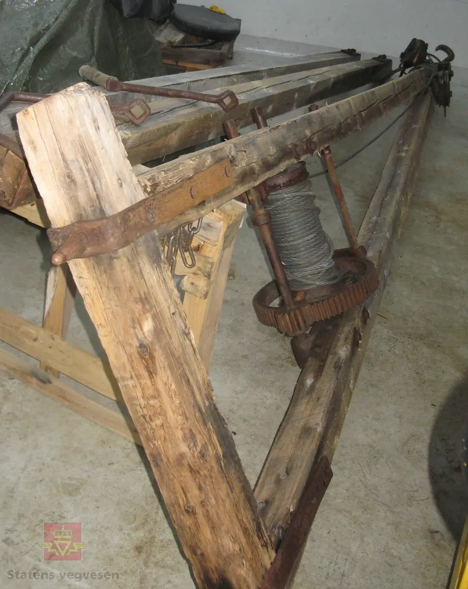 Stubbebryter - Norsk vegmuseum / DigitaltMuseum