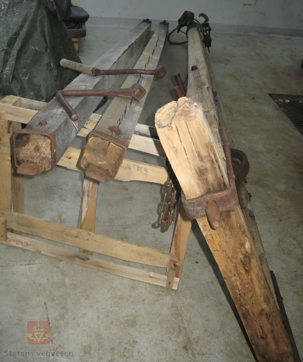 Stubbebryter - Norsk vegmuseum / DigitaltMuseum