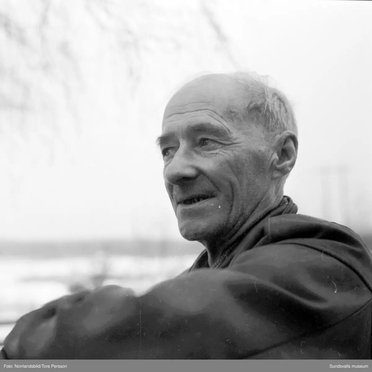 Kommunalkamrer Åke Jonsson och slaktare Axel Lindgren märker ut ...