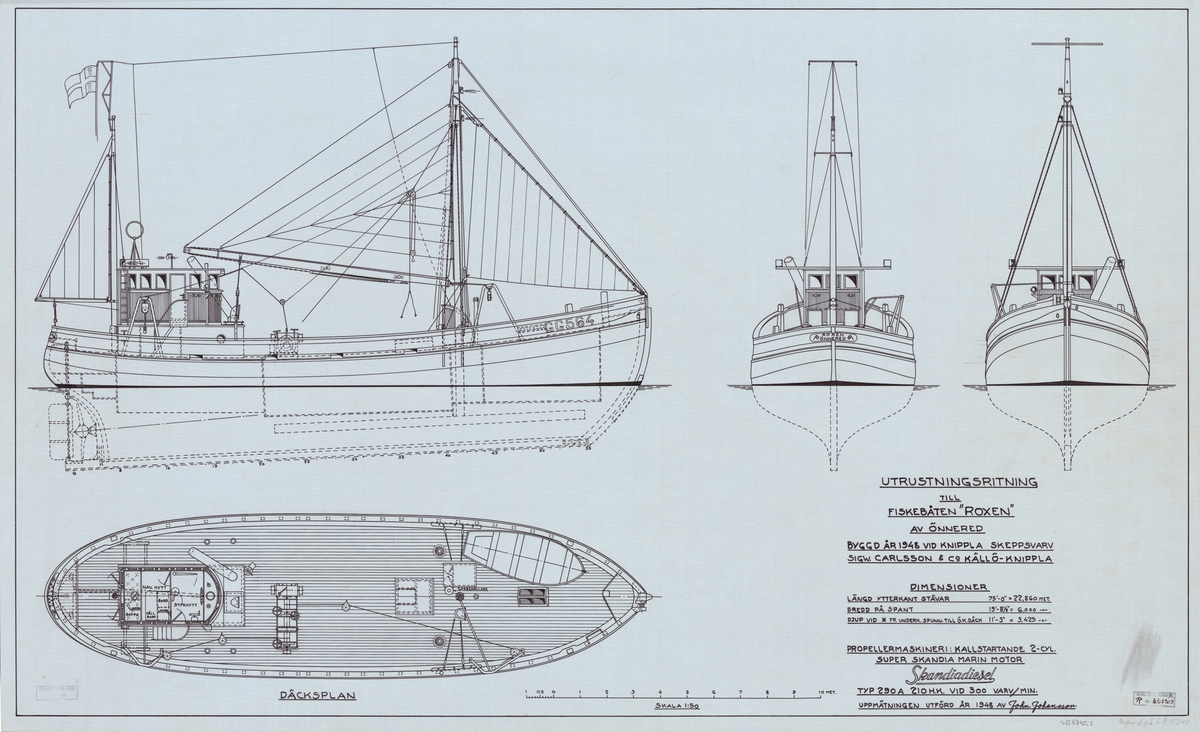 Ritning - Sjöhistoriska museet / DigitaltMuseum