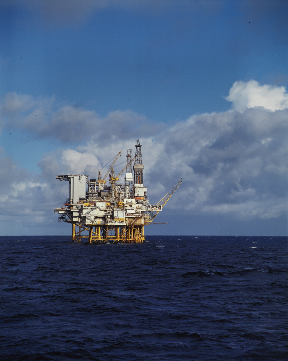 Eldfisk oljeplatform - DEXTRA Photo / DigitaltMuseum