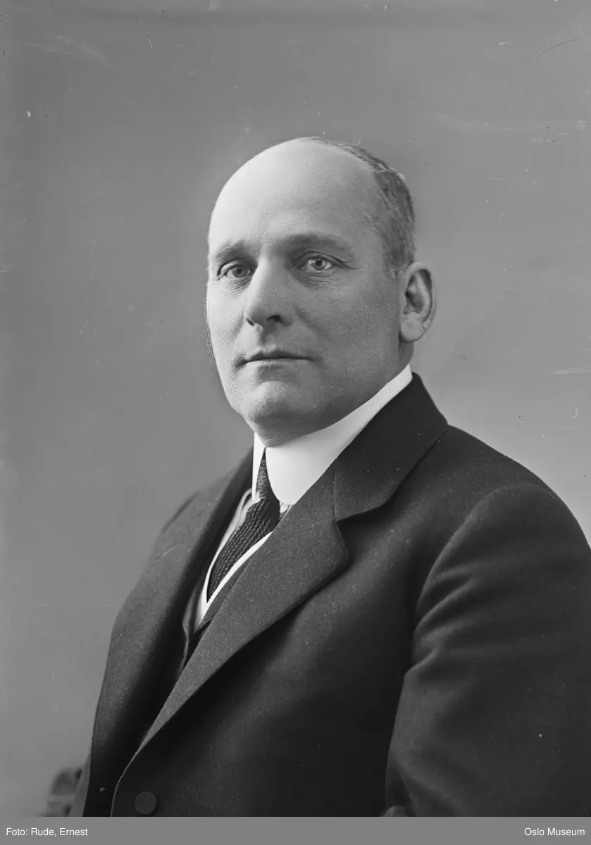 Olaf Ditlev-Simonsen. - Oslo Museum / DigitaltMuseum