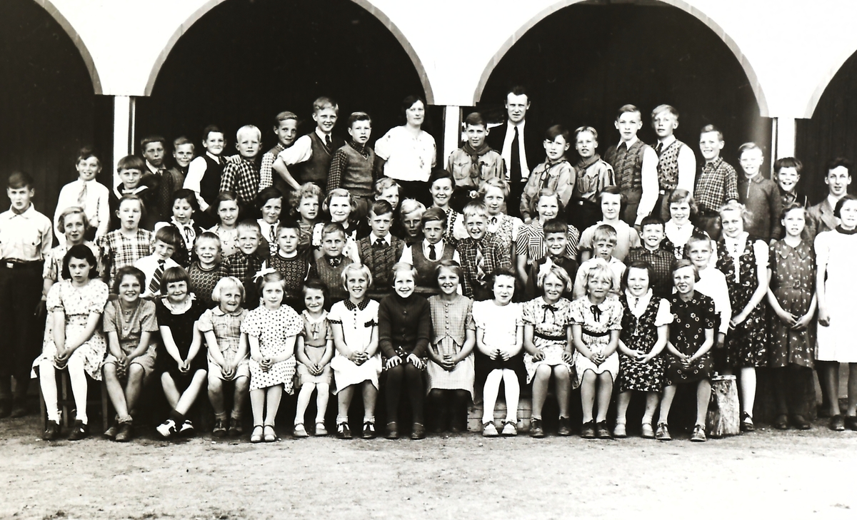 Wærp skole - Kongsberg Historielag / DigitaltMuseum