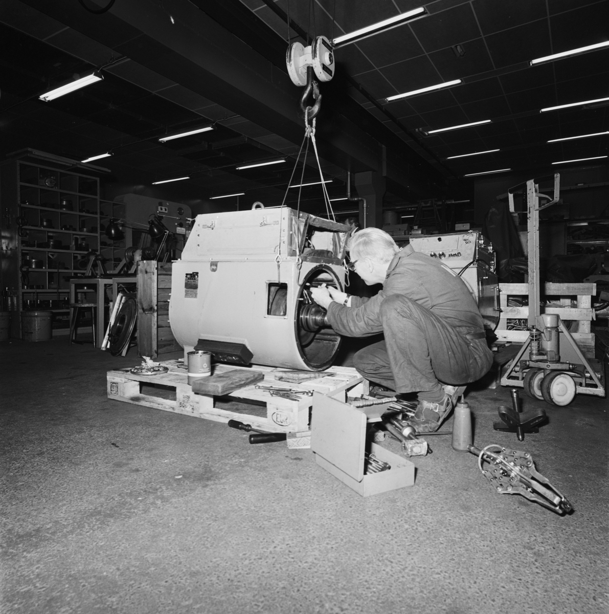 Int av elverkstan och telev. - Marinmuseum / DigitaltMuseum