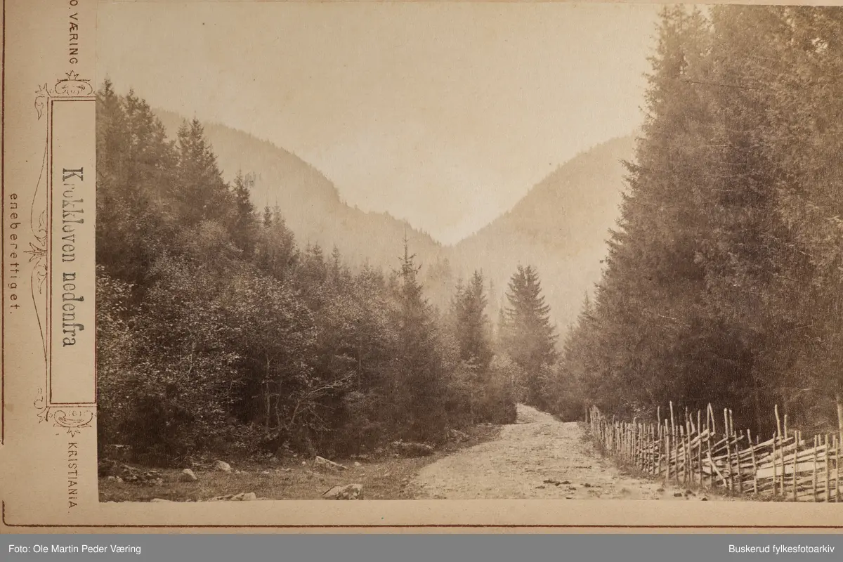 Prospekter fra Ringrike. En bildefolder med bilder fra Hole og ...