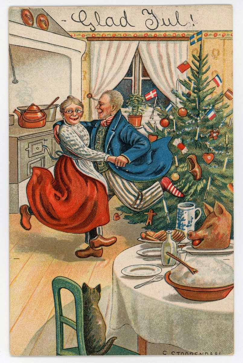 Vykort - Enköpings museum / DigitaltMuseum