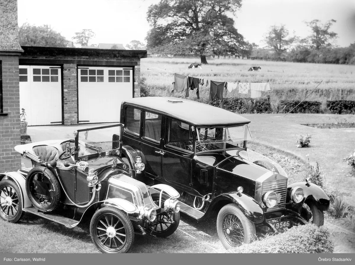 Bilar, 1940-tal - Örebro Stadsarkiv / DigitaltMuseum