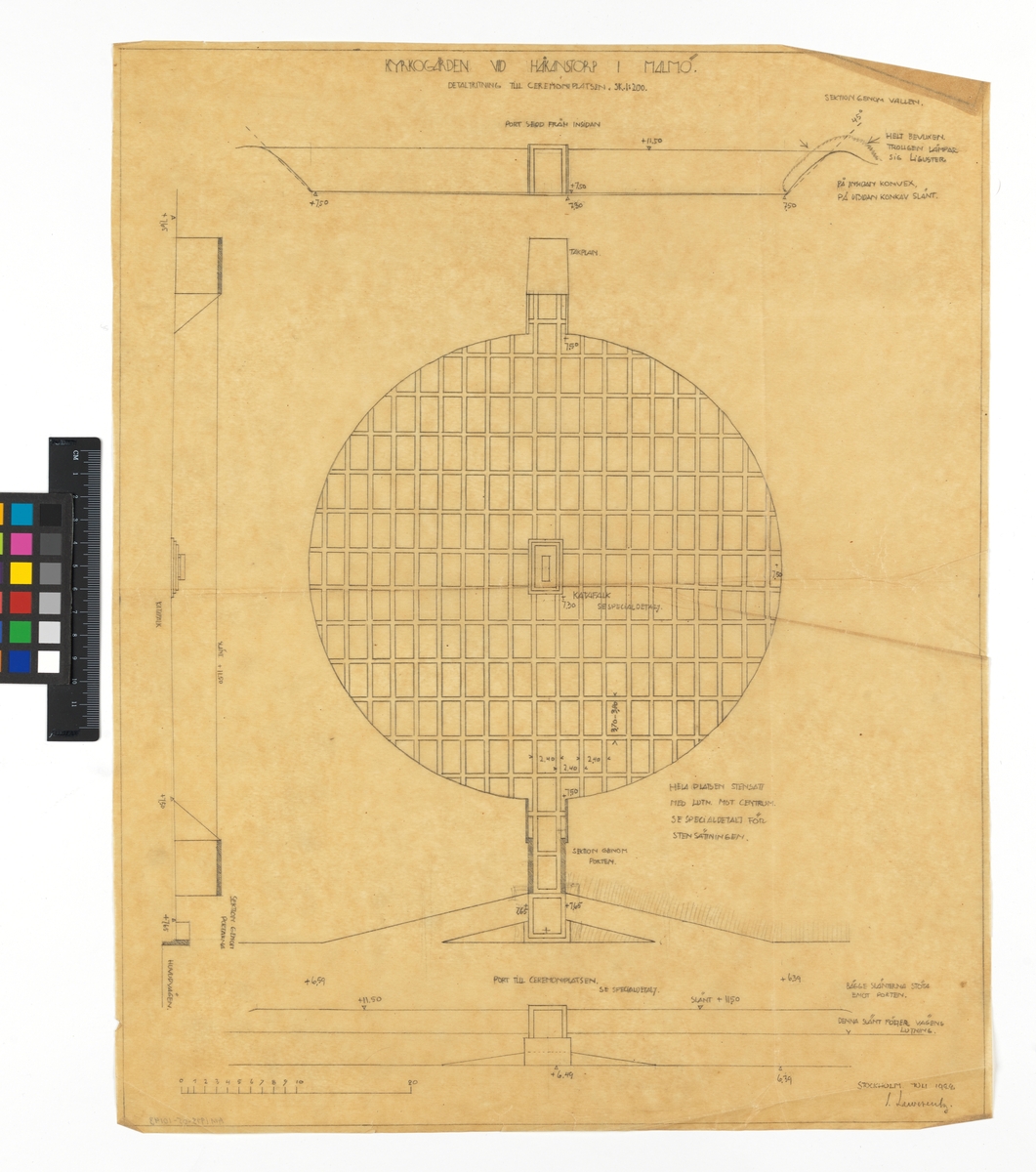 Ritning - ArkDes / DigitaltMuseum