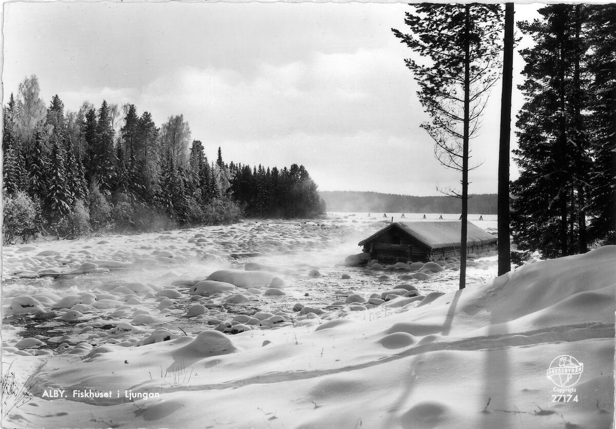 Fiskhuset i Ljungan - Västernorrlands museum / DigitaltMuseum