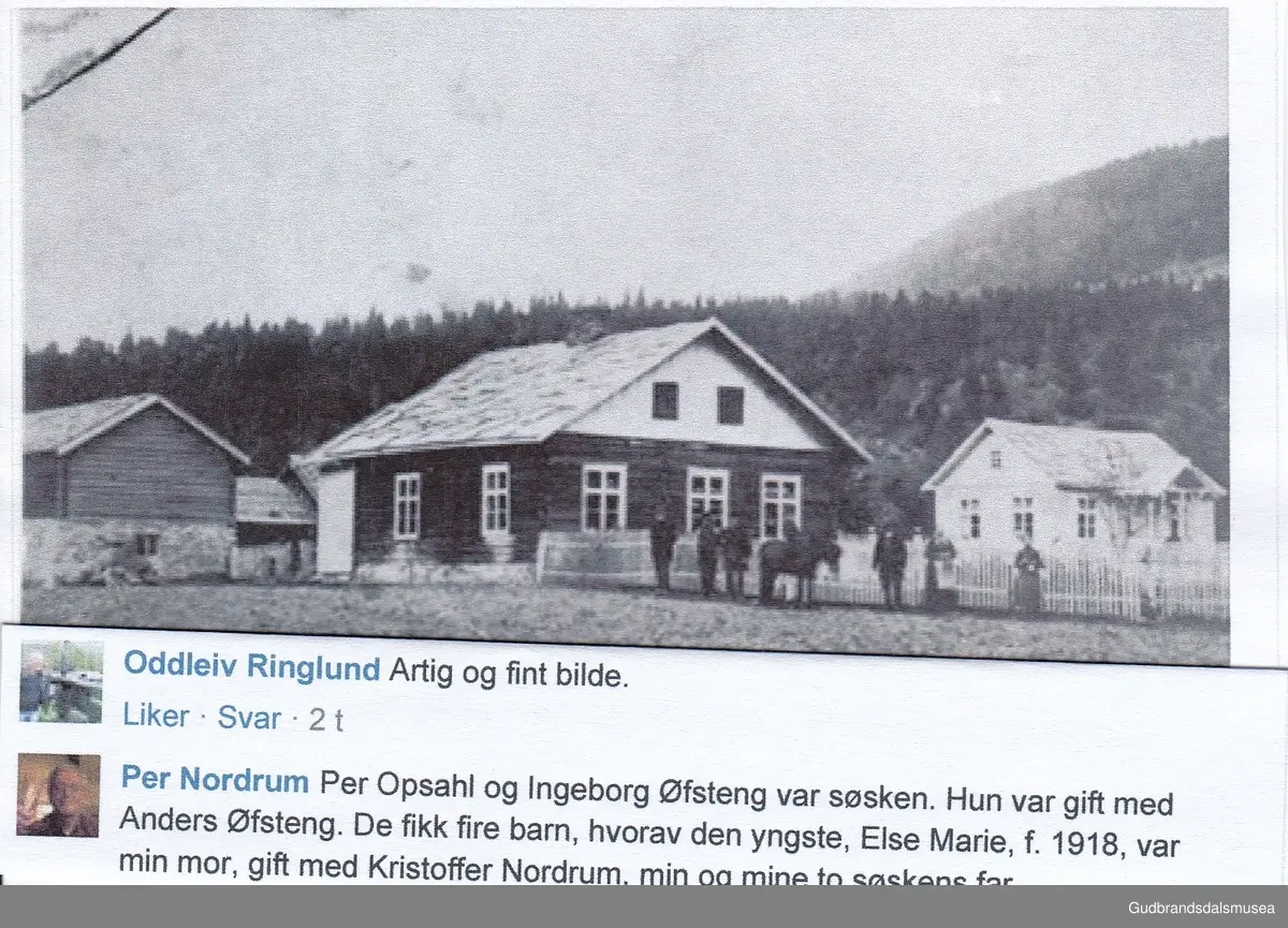 Tromsa Landhandleri Fåvang Ringebu - Gudbrandsdalsmusea / DigitaltMuseum