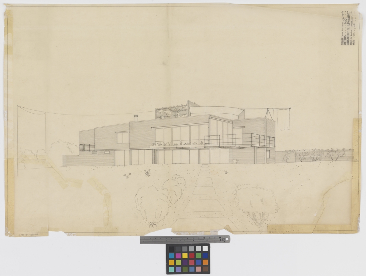 Ritning - ArkDes / DigitaltMuseum