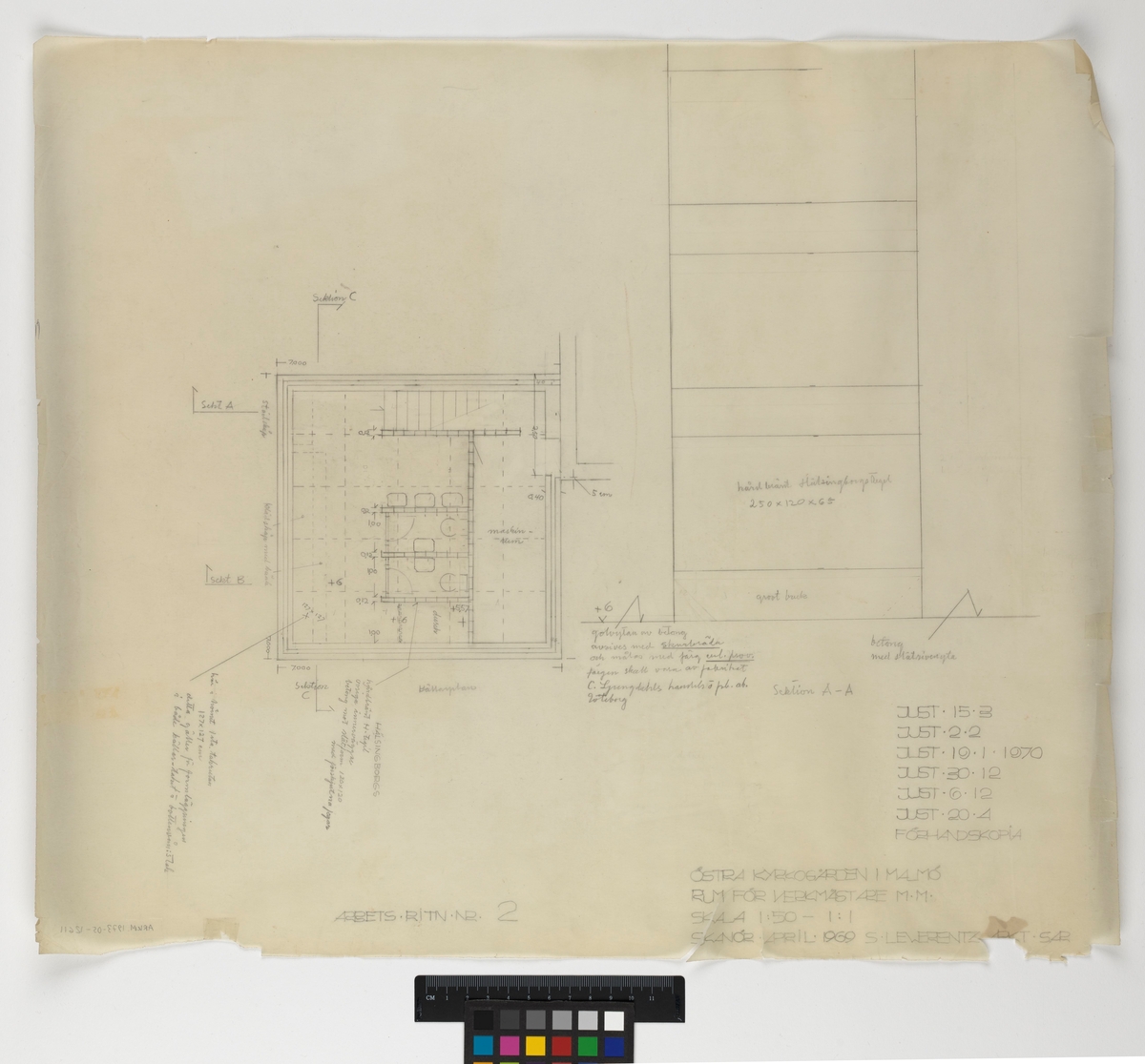 Ritning - ArkDes / DigitaltMuseum
