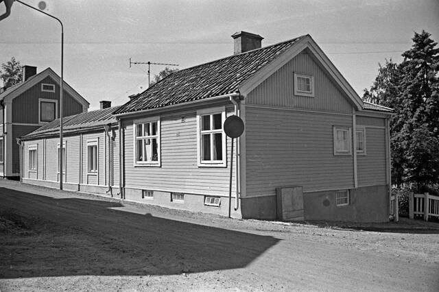 Lotsen 1 och 2, gavel fasad hus I O - Västernorrlands museum ...