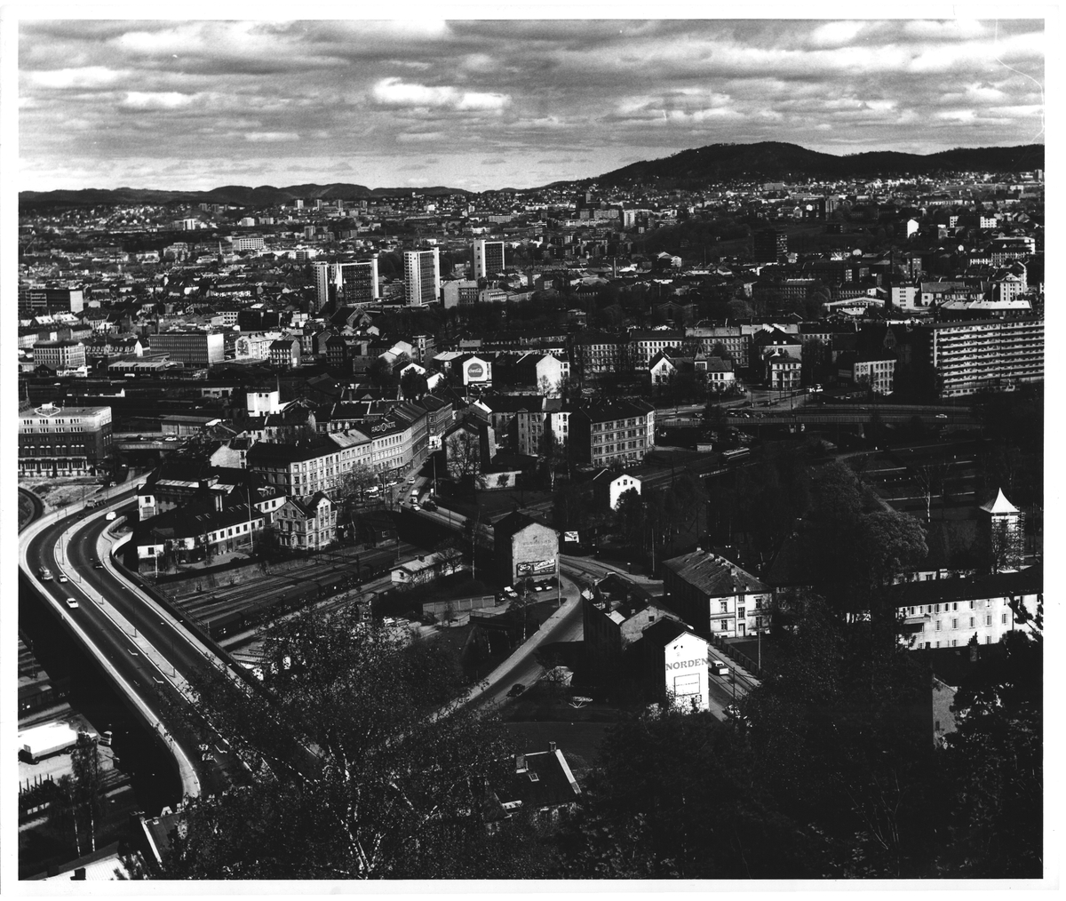 Oslo fra Ekeberg. - DEXTRA Photo / DigitaltMuseum