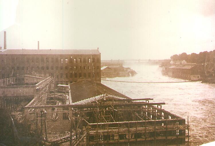 Sarpsfossen med Borregaard Fabrikker - Sarpsborg kommunes fotosamling ...