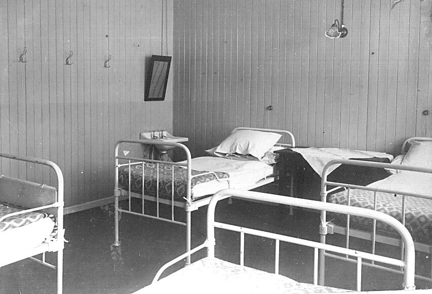 Sovesal på gamlehjemmet i Sarpsborg - Sarpsborg kommunes fotosamling ...