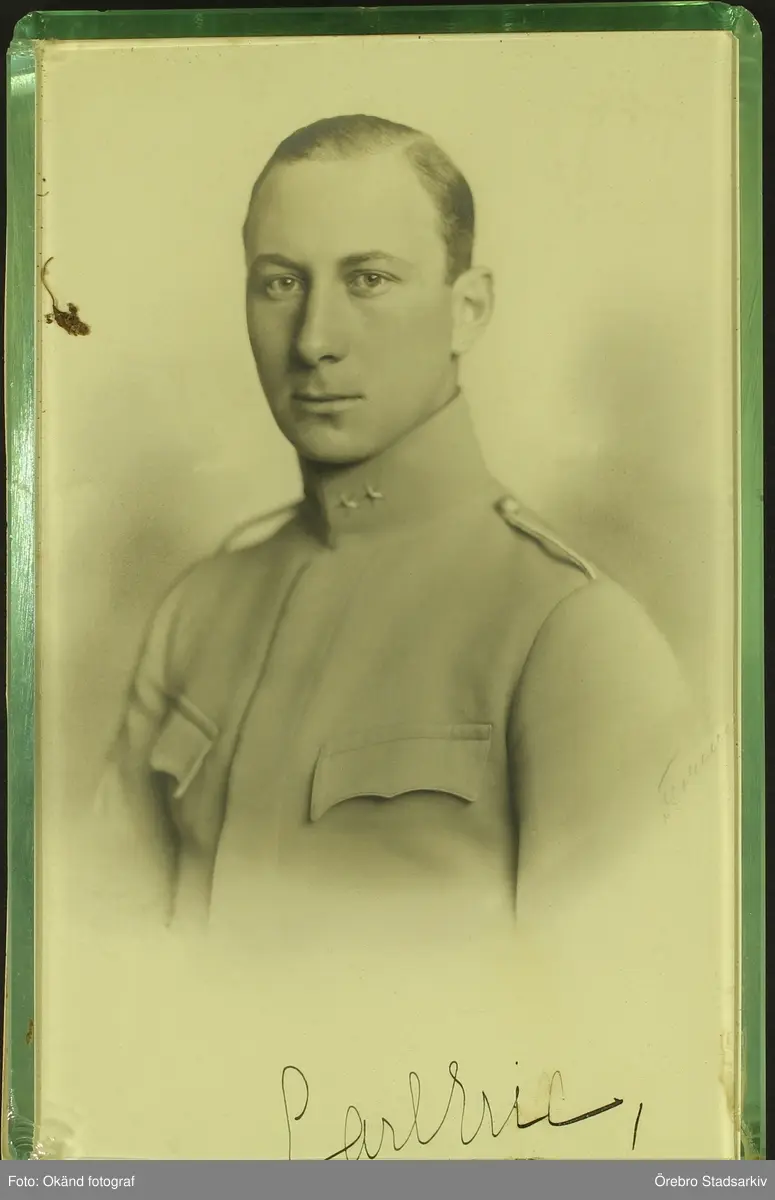 Porträtt av Carl-Eric von Platen, 1930-tal - Örebro Stadsarkiv ...