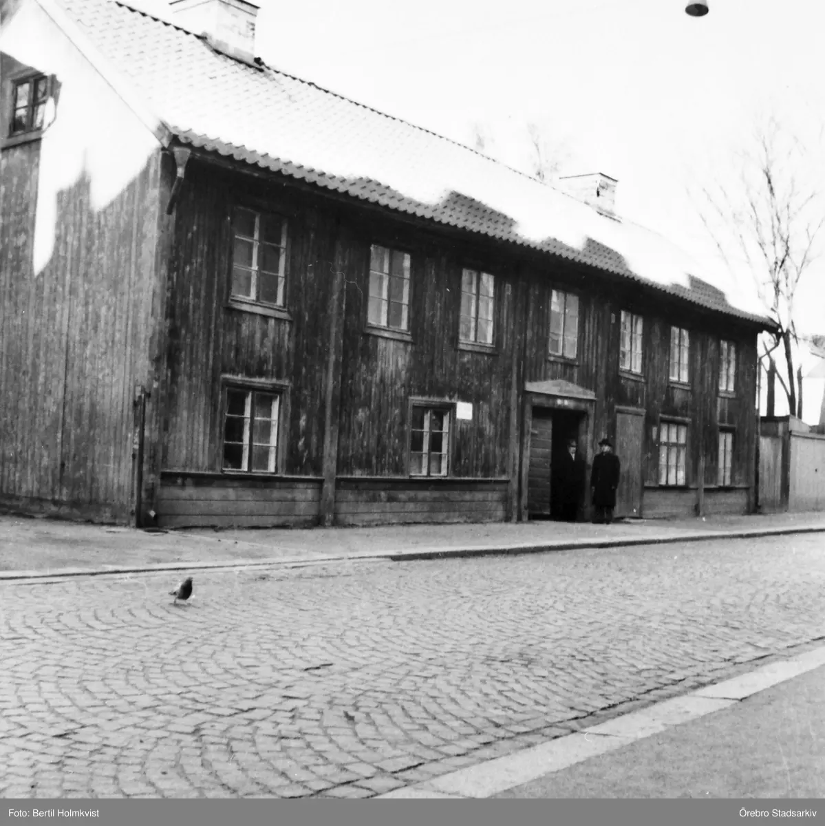 Trähus, 1950-tal - Örebro Stadsarkiv / DigitaltMuseum