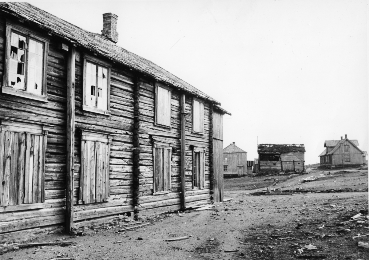 Bygninger etter drifta ved Kongens gruve, Røros - Rørosmuseet ...