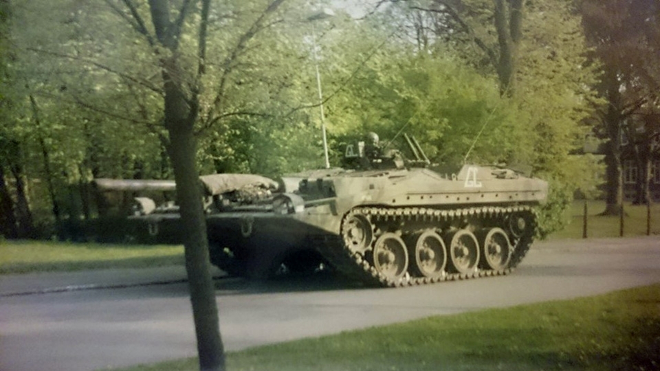 Stridsvagn 103 - Garnisonsmuseet Skaraborg / DigitaltMuseum