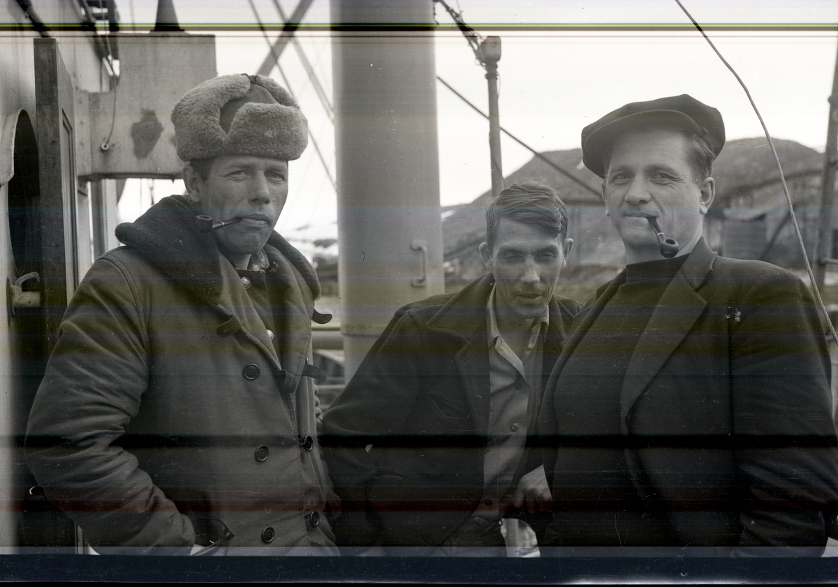 Bilde etter Abram I Gilbo, som var i Pyramiden i 1946-1948(oppbygging ...