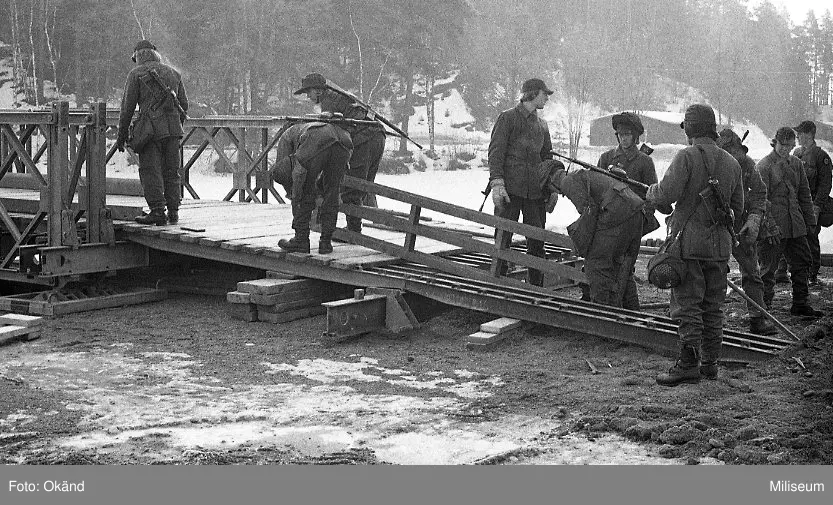 Byggnation av Balkbro 2 (BB 2) på Ränneslätt, Eksjö. - Miliseum ...