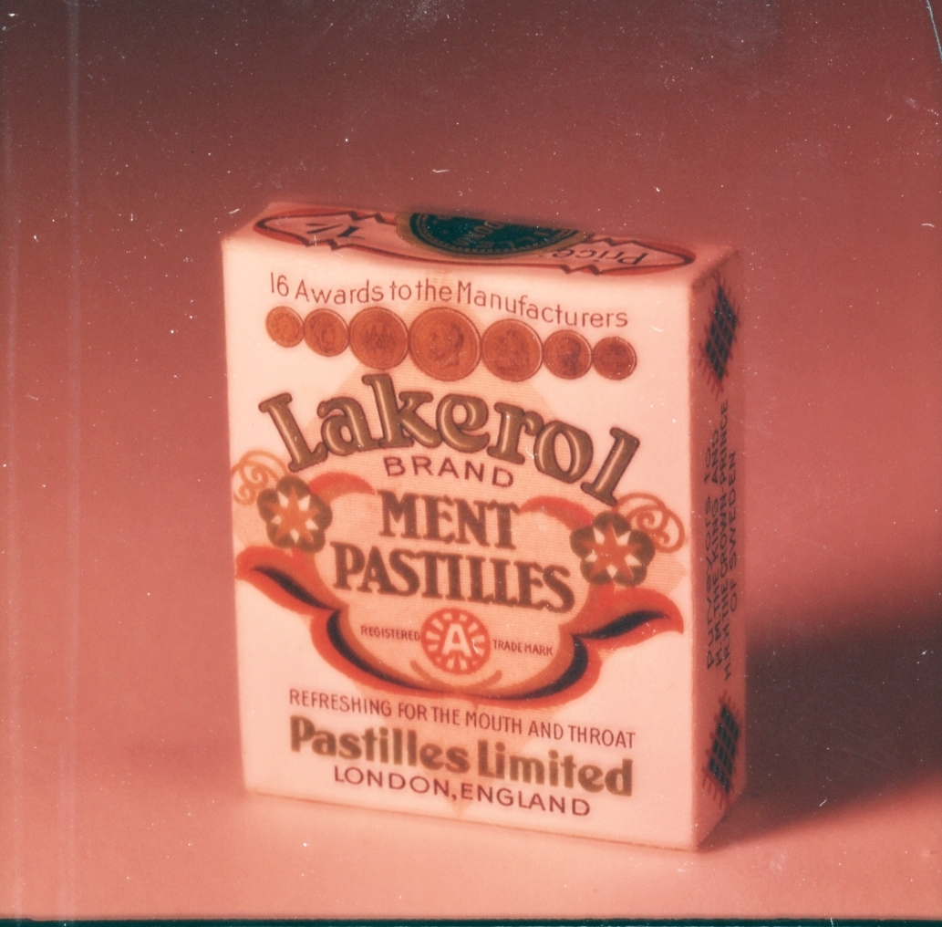 Skannad diabild. Mint pastiller, England. - Länsmuseet Gävleborg ...