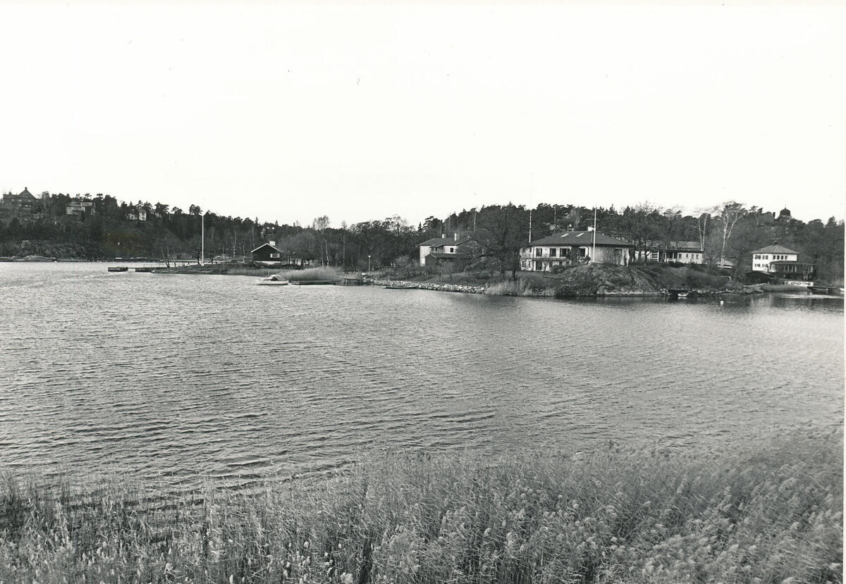 Neglinge udde. Foto 1982. - Nacka lokalhistoriska arkiv / DigitaltMuseum