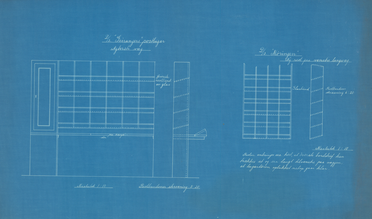 Tegning - Norges Postmuseum / DigitaltMuseum