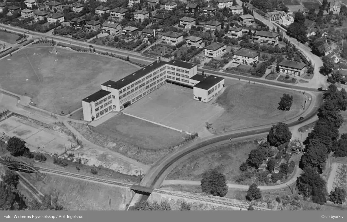 Sinsen skole - Oslo byarkiv / DigitaltMuseum