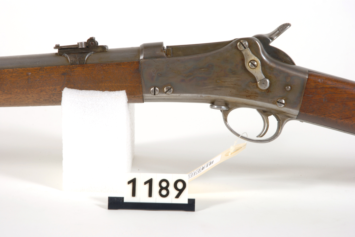 Magasinkarabin 10,15 mm Krag Petersson - Forsvarets museer / DigitaltMuseum
