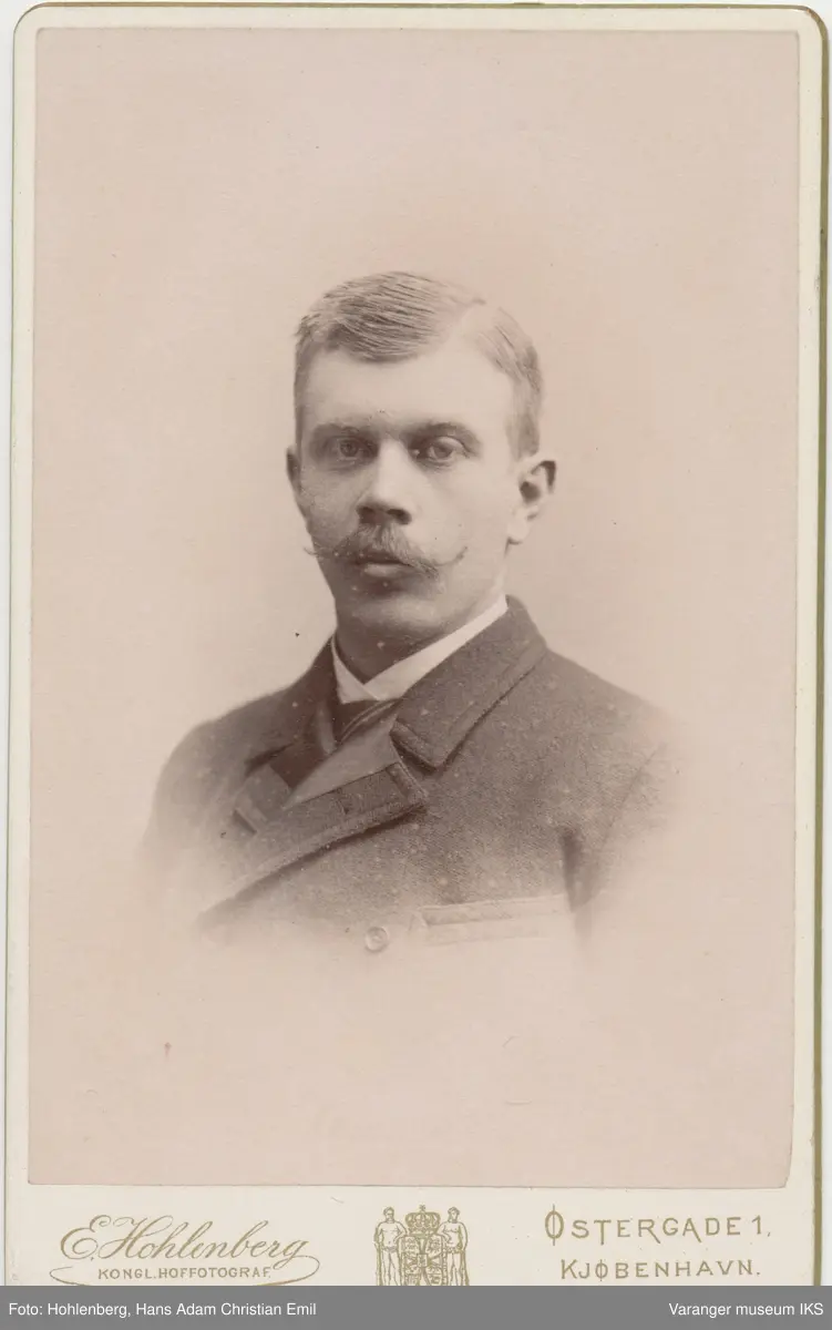 Portrett, Einar Nikolai Brodtkorb - Vardø Museum / DigitaltMuseum