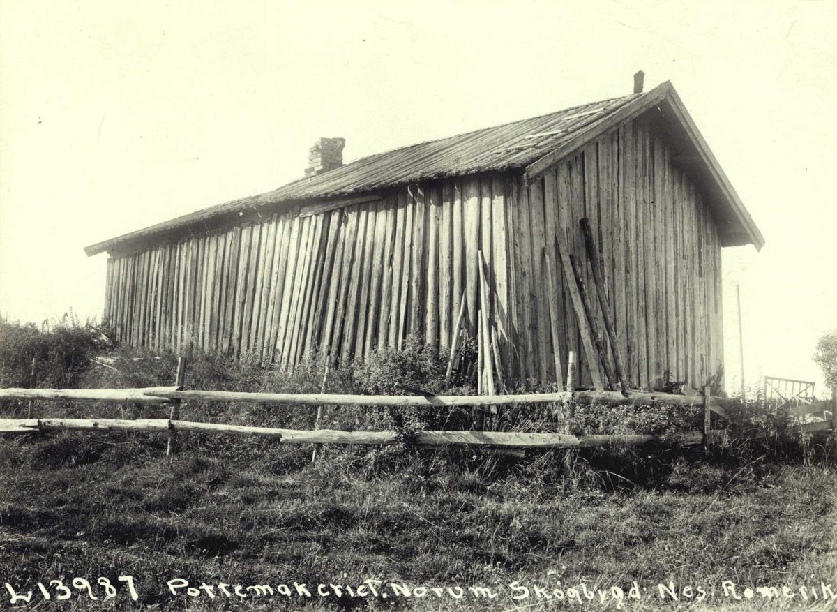 Norum, Skogbygda, Nes, Øvre Romerike, Akershus. Pottemakeriet. Nå på ...