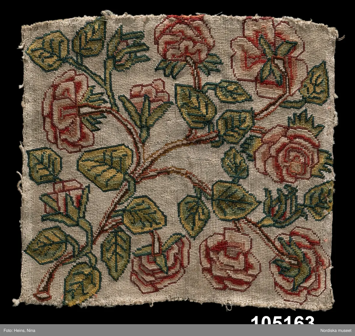 Broderi - Nordiska museet / DigitaltMuseum