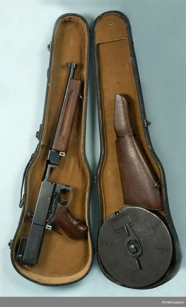 Kulsprutepistol m/1940 - Armémuseum / DigitaltMuseum