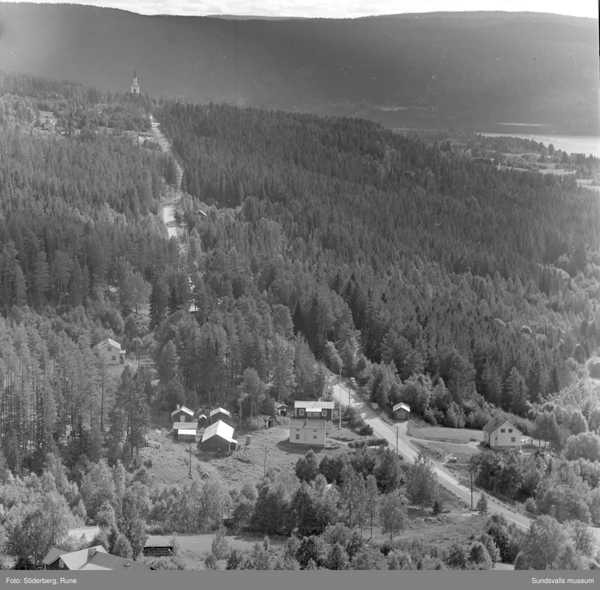 Vyer från Liden och Indalsälven. - Sundsvalls museum / DigitaltMuseum