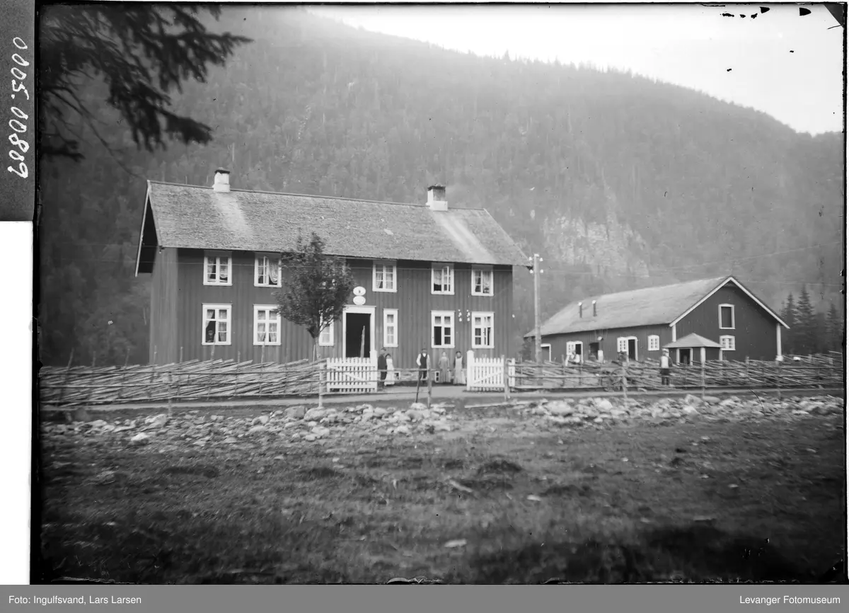 Bygninger. - Levanger Fotomuseum / DigitaltMuseum