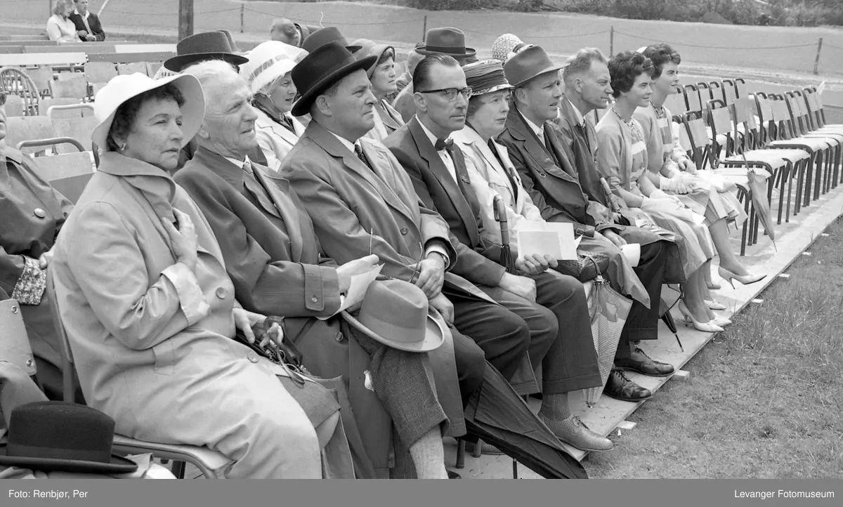Fra utstillingen på Stadion. I anledning 125 års jubileet for Levanger ...