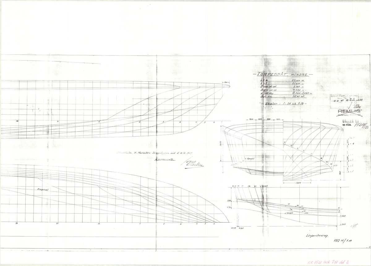 Ritning - Marinmuseum / DigitaltMuseum