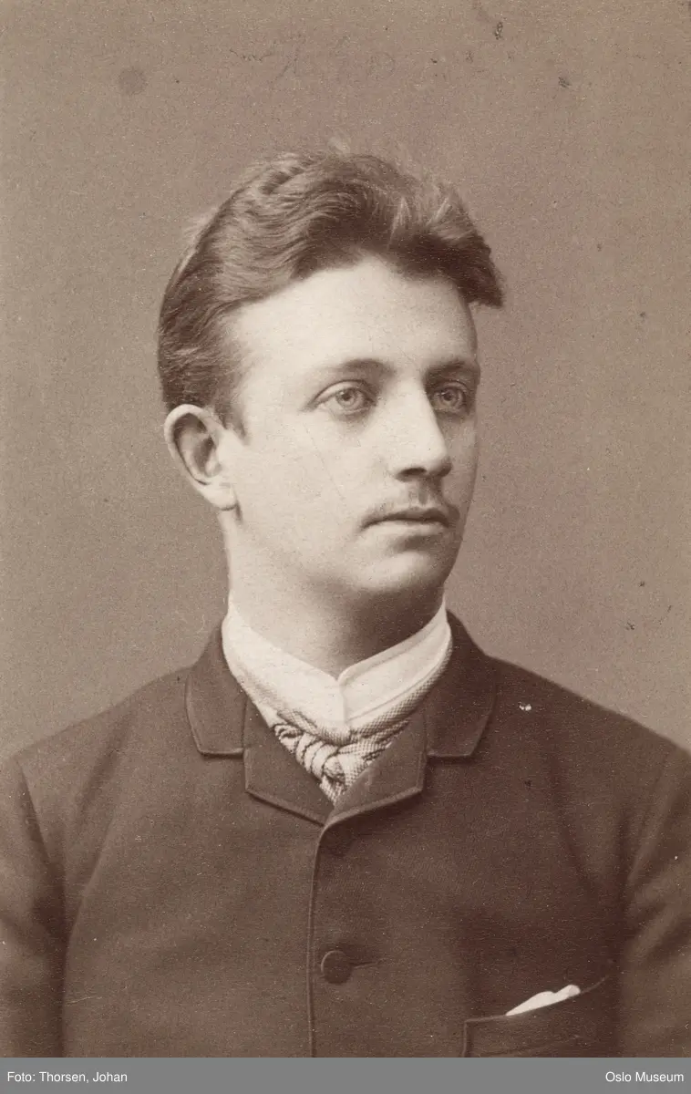 Nils Christian Nissen. - Oslo Museum / DigitaltMuseum