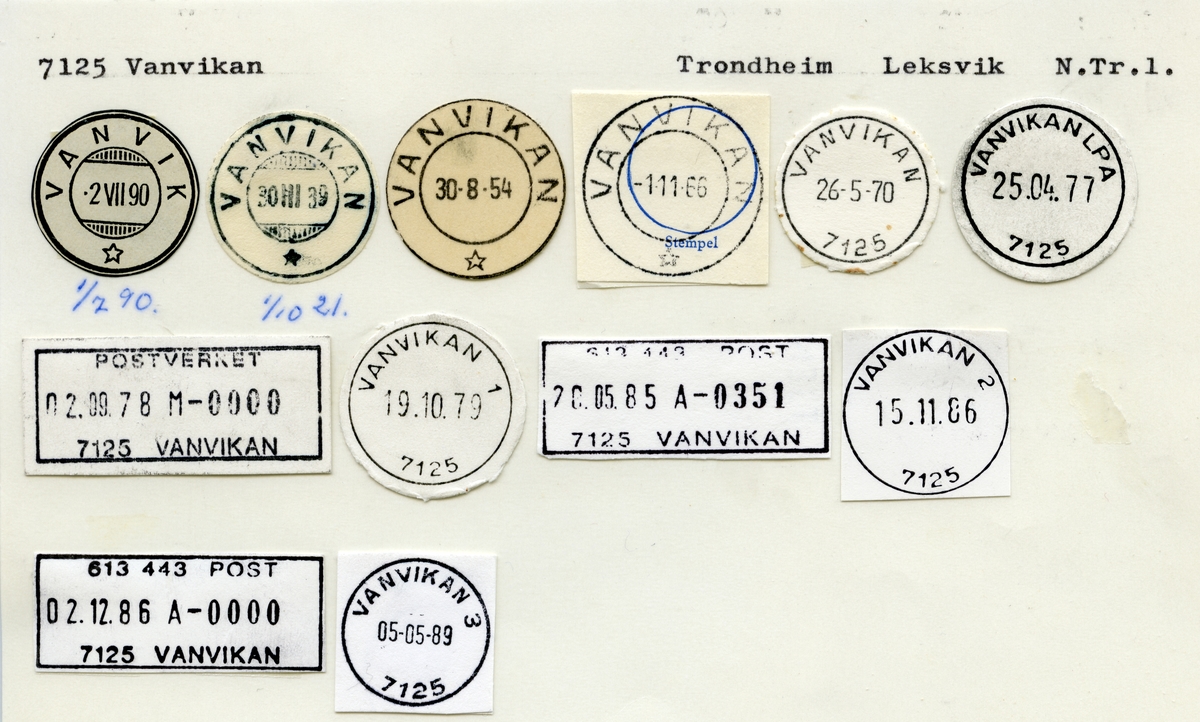7125 Vanvikan (Vanvik), Trondheim, Leksvik, Nord-Trøndelag - Norges ...