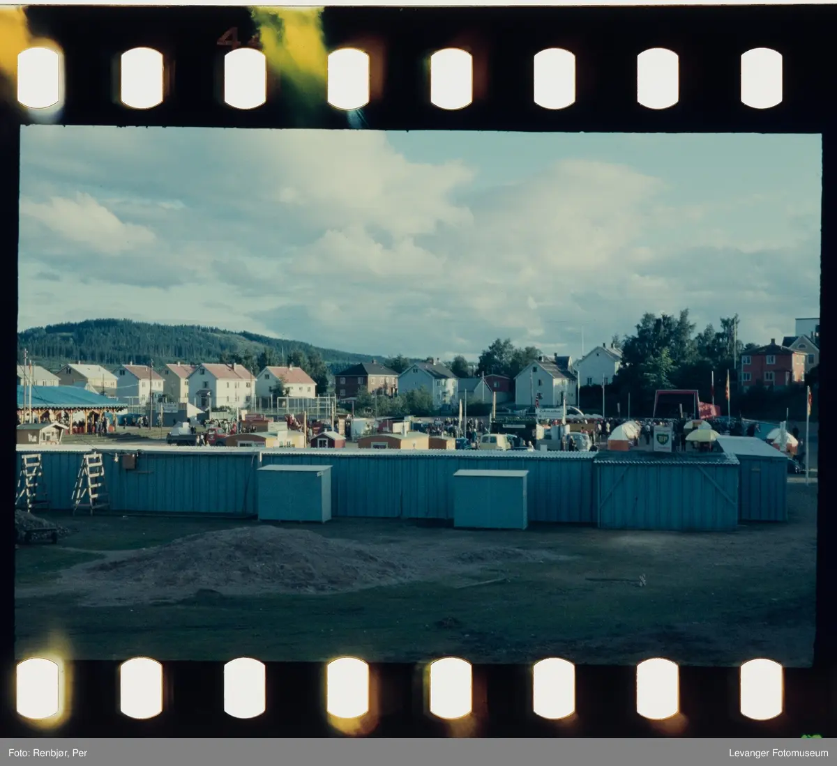 Fra 125-års jubileet i Levanger 1961, utstillingsplassen. - Levanger ...