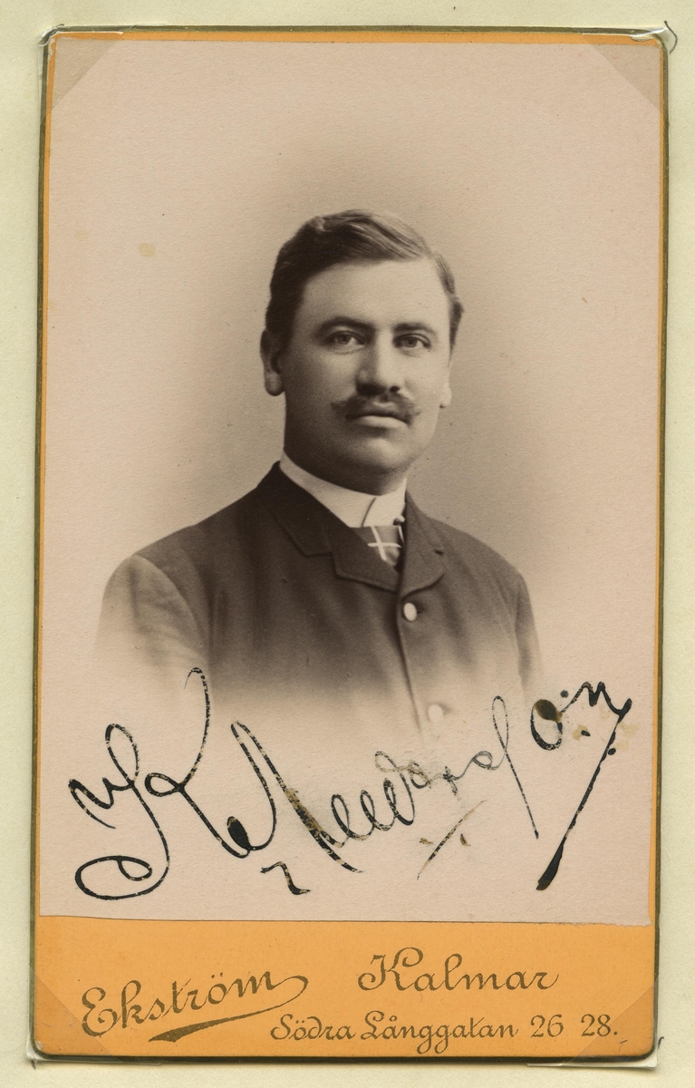 Stationsinspektör och konsul Karl Ek 1862-1940. - Kalmar läns museum ...