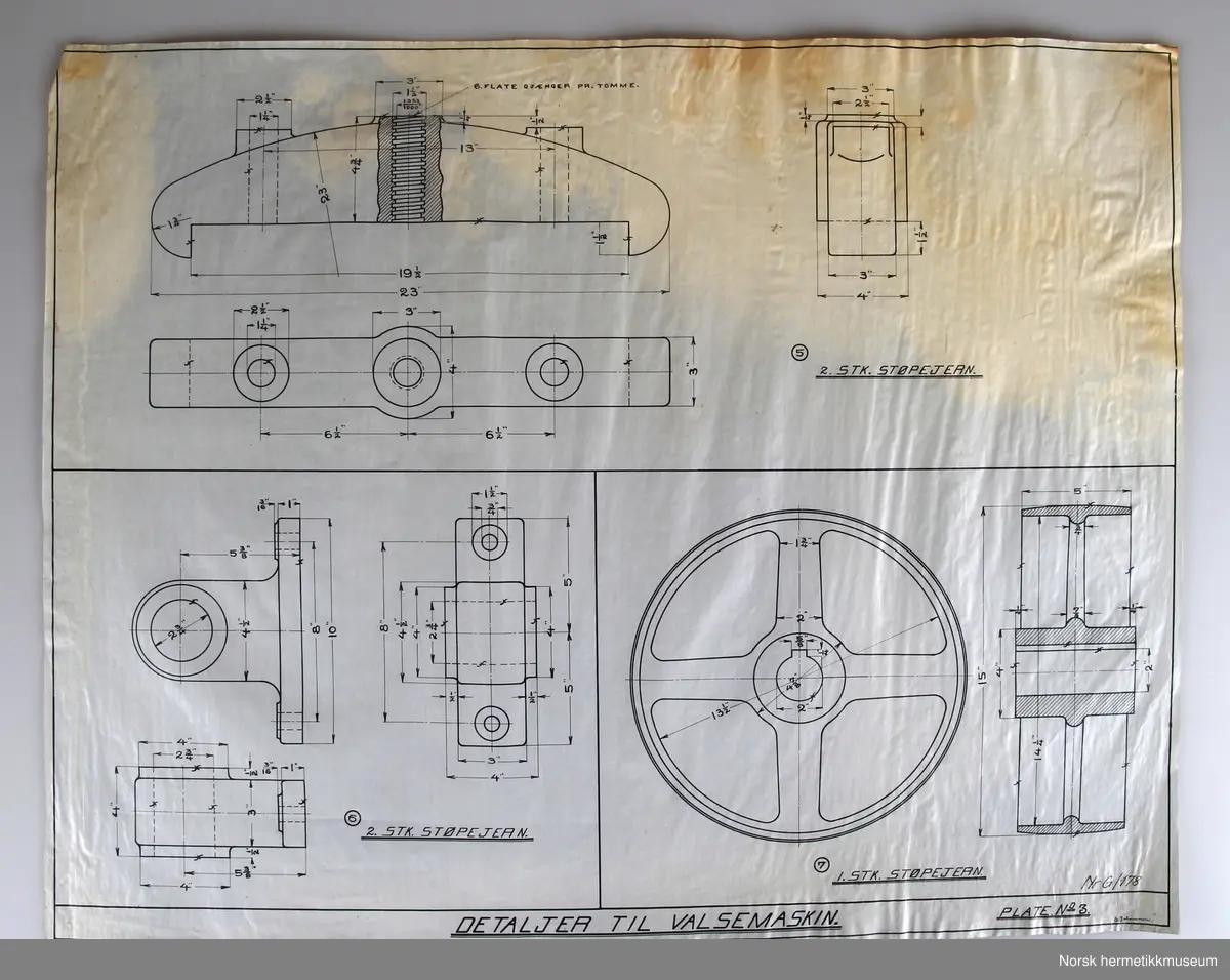 Tegning - Norsk hermetikkmuseum / DigitaltMuseum