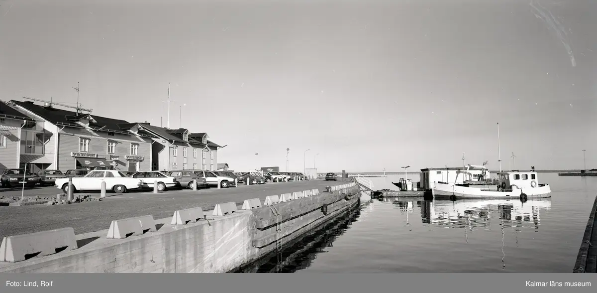 Magasinen i Kalmar hamn. - Kalmar läns museum / DigitaltMuseum