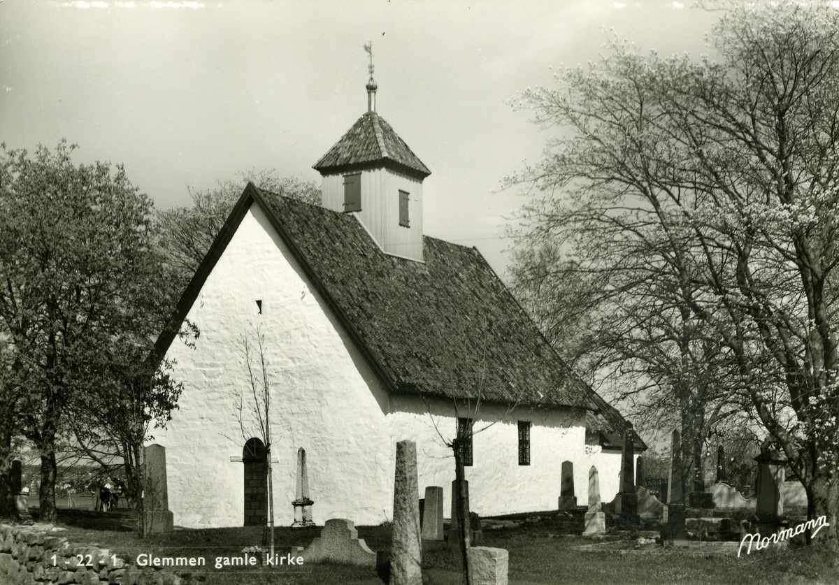 Glemmen Gamle Kirke eksteriør Gamle Glemmen kirke Gamle Glemminge kirke ...