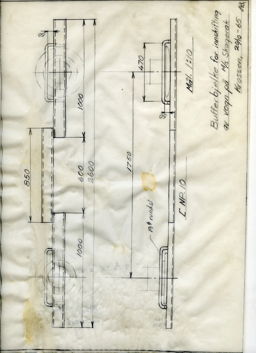 Arbeidstegning - Vest-Agder-museet / DigitaltMuseum