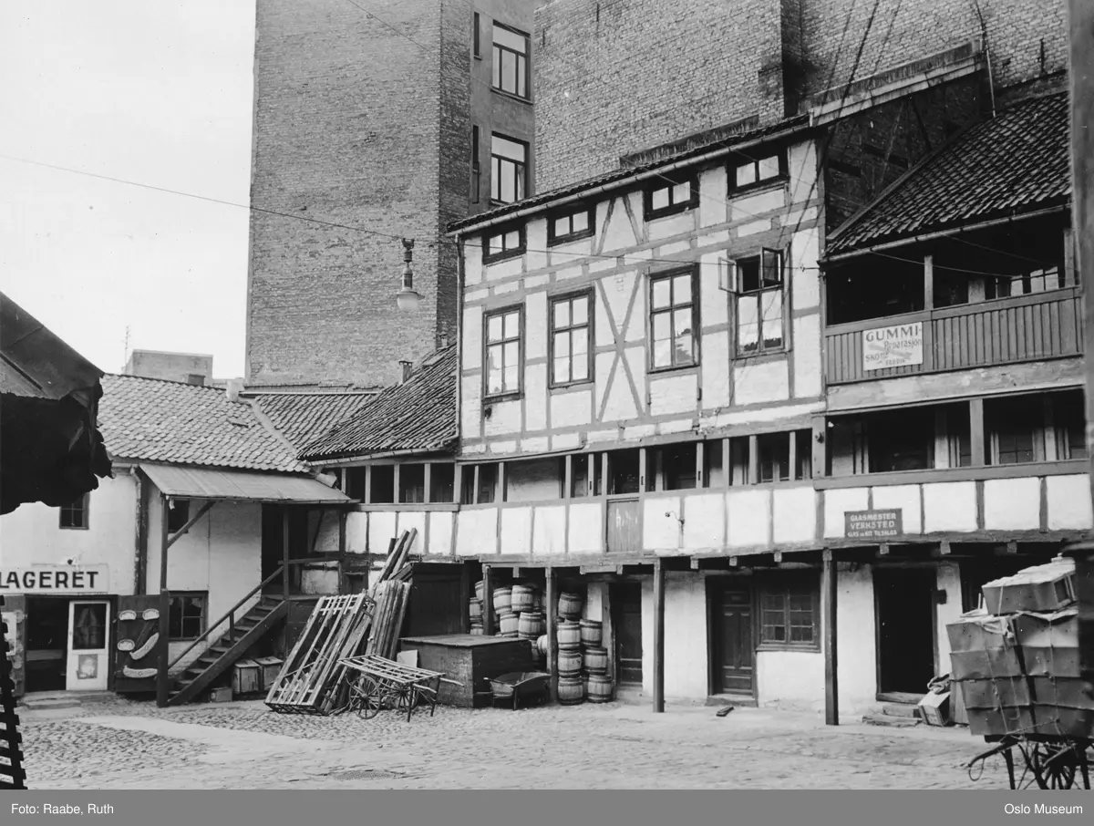 Storgata 4. - Oslo Museum / DigitaltMuseum