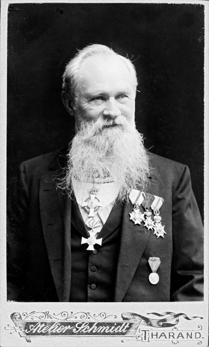 Fotografisk portrett av den tyske agrokjemikeren, fortstbotanikeren og ...